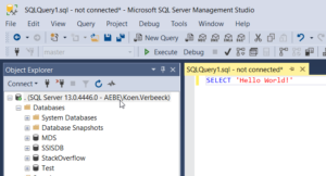 Fix for Blurry SSMS in Windows 10 | Under the kover of business ...