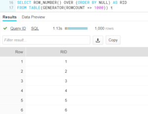 Cool Stuff in Snowflake – Part 1: GENERATOR | Under the kover of ...