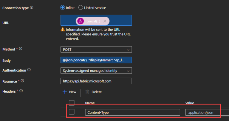 Call a Fabric REST API from Azure Data Factory | Under the kover of ...